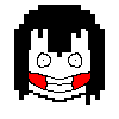 Jeff, O Assassino Pixel Art .:Pixel Art:. Jeff The Killer Female